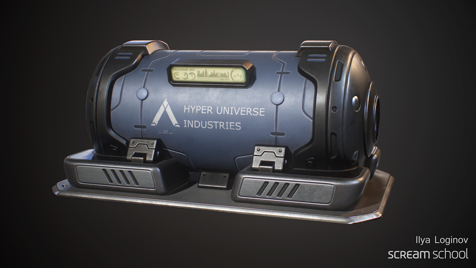 ArtStation - SciFi Tank