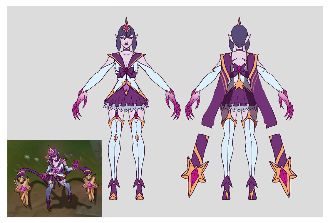 League Of Legends Evelynn Chinese Art