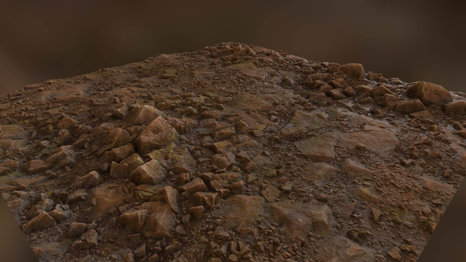 Tom Jacobs - Desert Rubble with flat surfaces