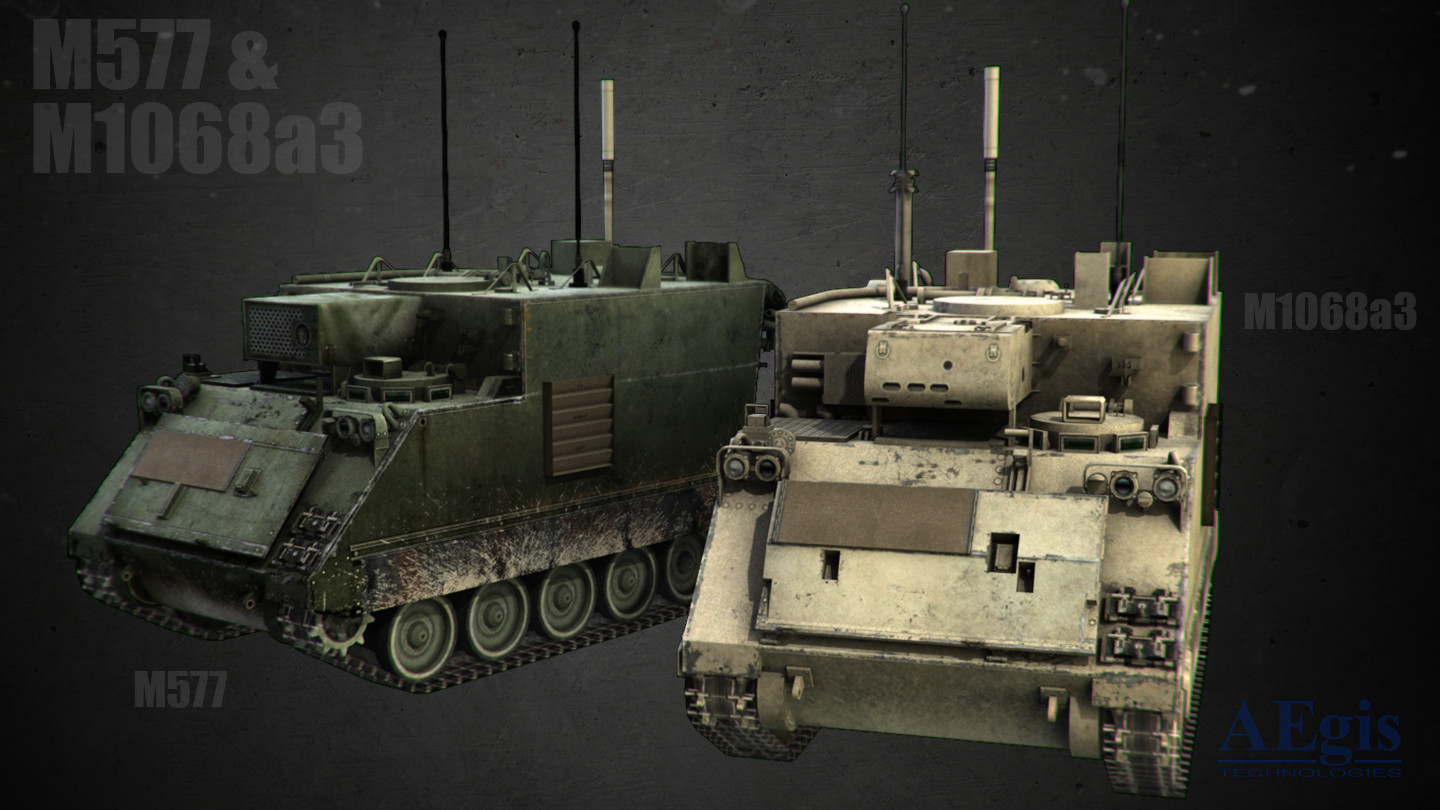 ArtStation - M577 & M1068a3