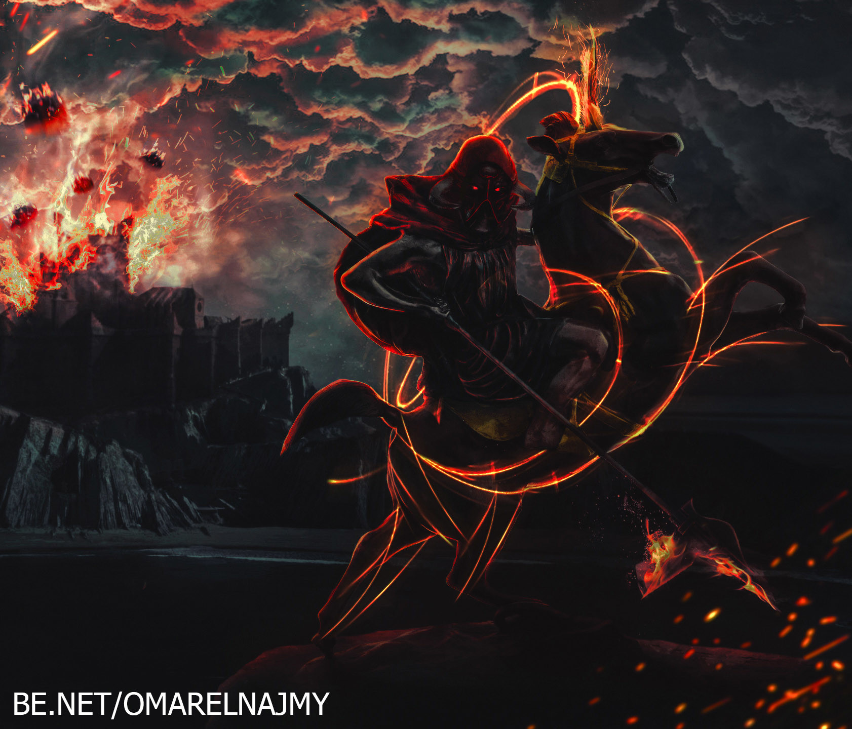 ArtStation - Fire Ghost