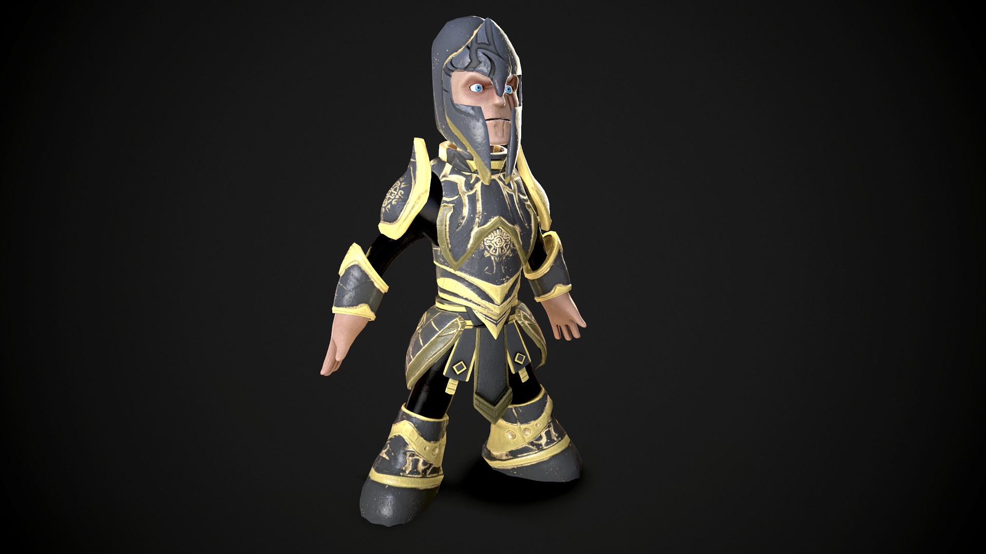 ArtStation - Shield Warrior