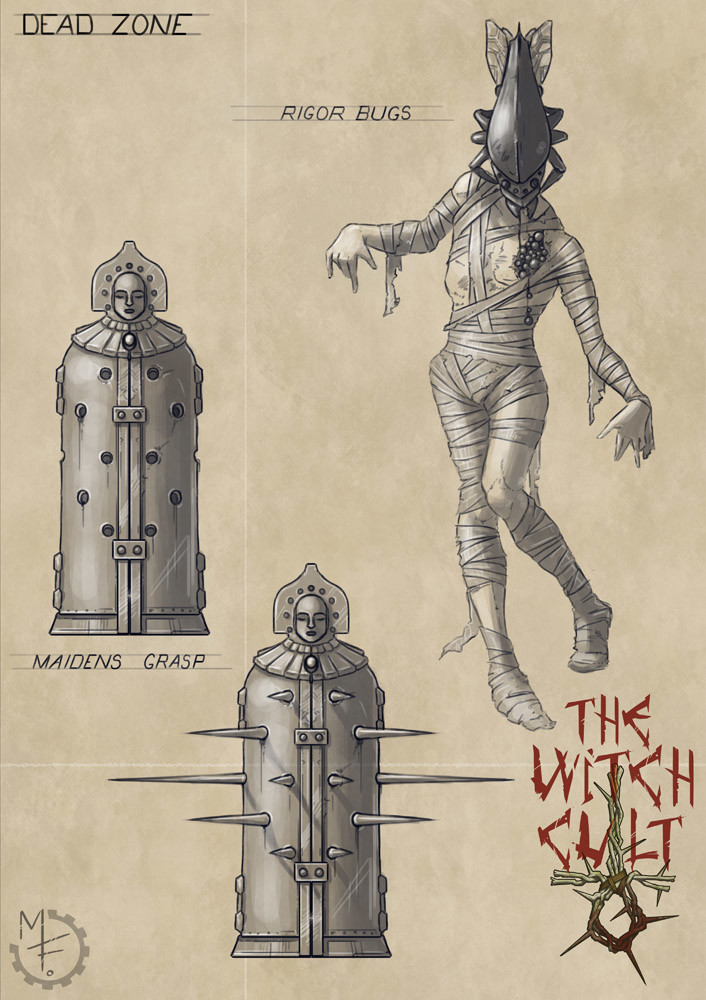 ArtStation - The Witch Cult: Dead Zone Concept