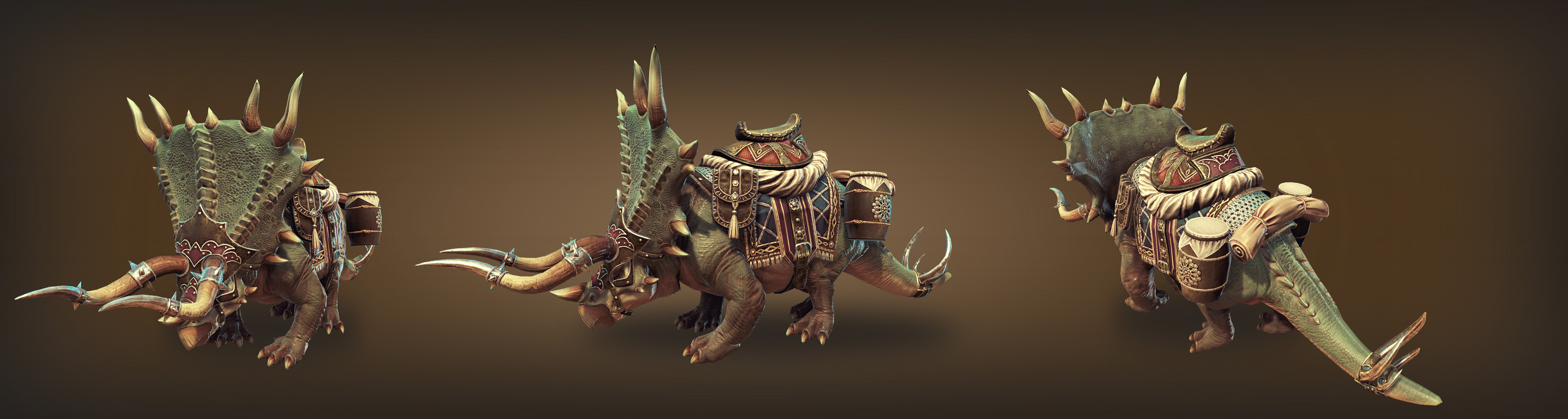 Jonathan Nascone - Neverwinter Online: Triceratops Mount