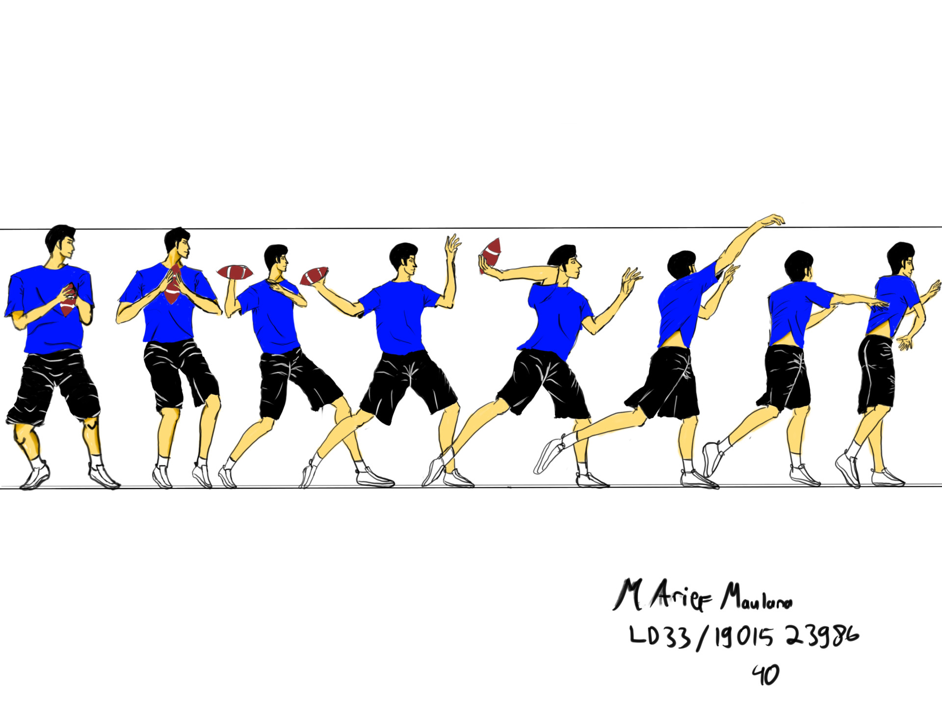 Arief Maulana - 2D Ball Throwing Sequence