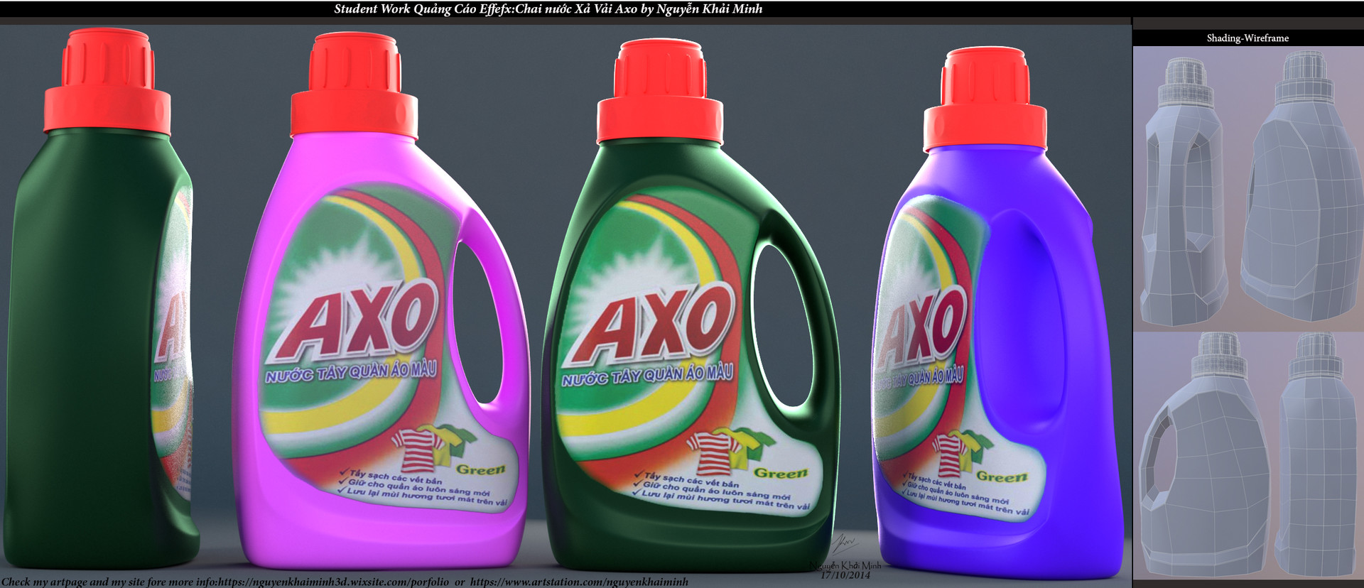 Khải Minh Nguyễn - TVC 3d Model- High Poly 3d Model for TVC and ...