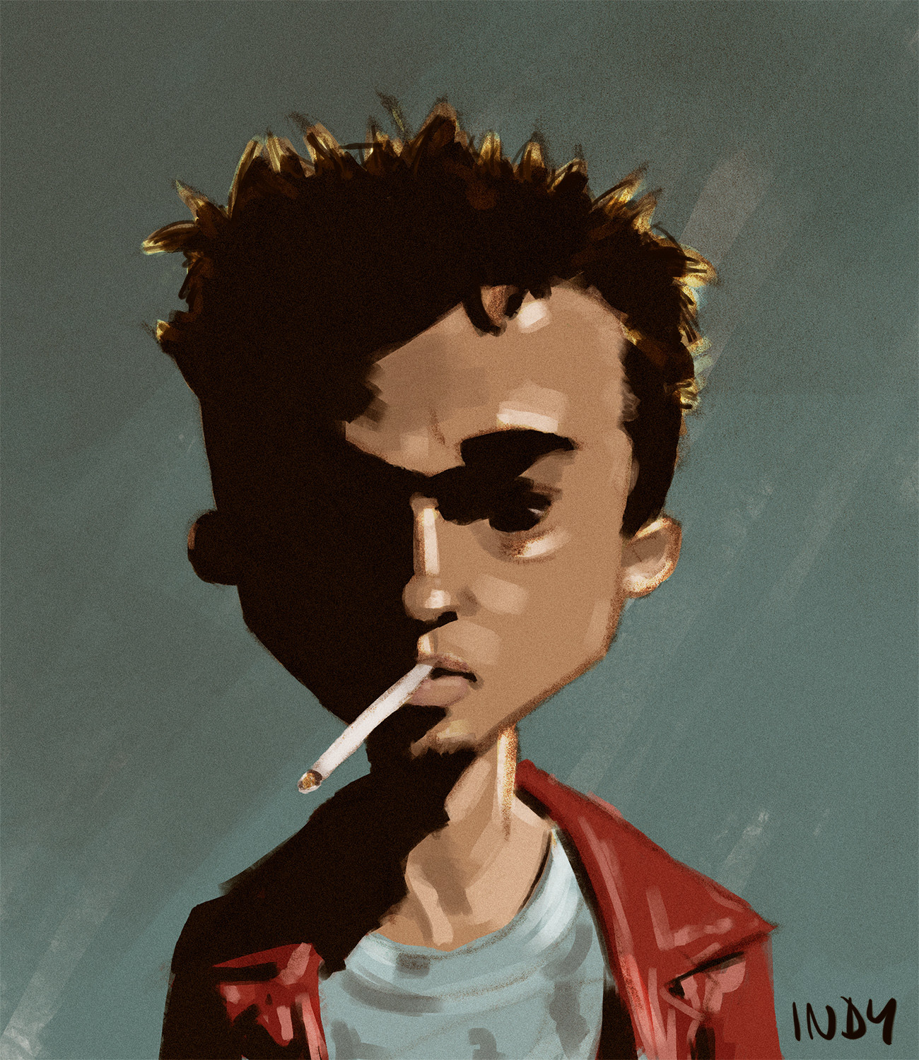 ArtStation - Study: Tyler Durden