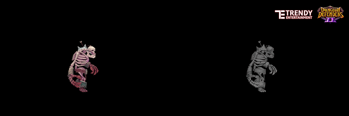 John Muscarella - Enemy Skeleton - Simulated Death Animations