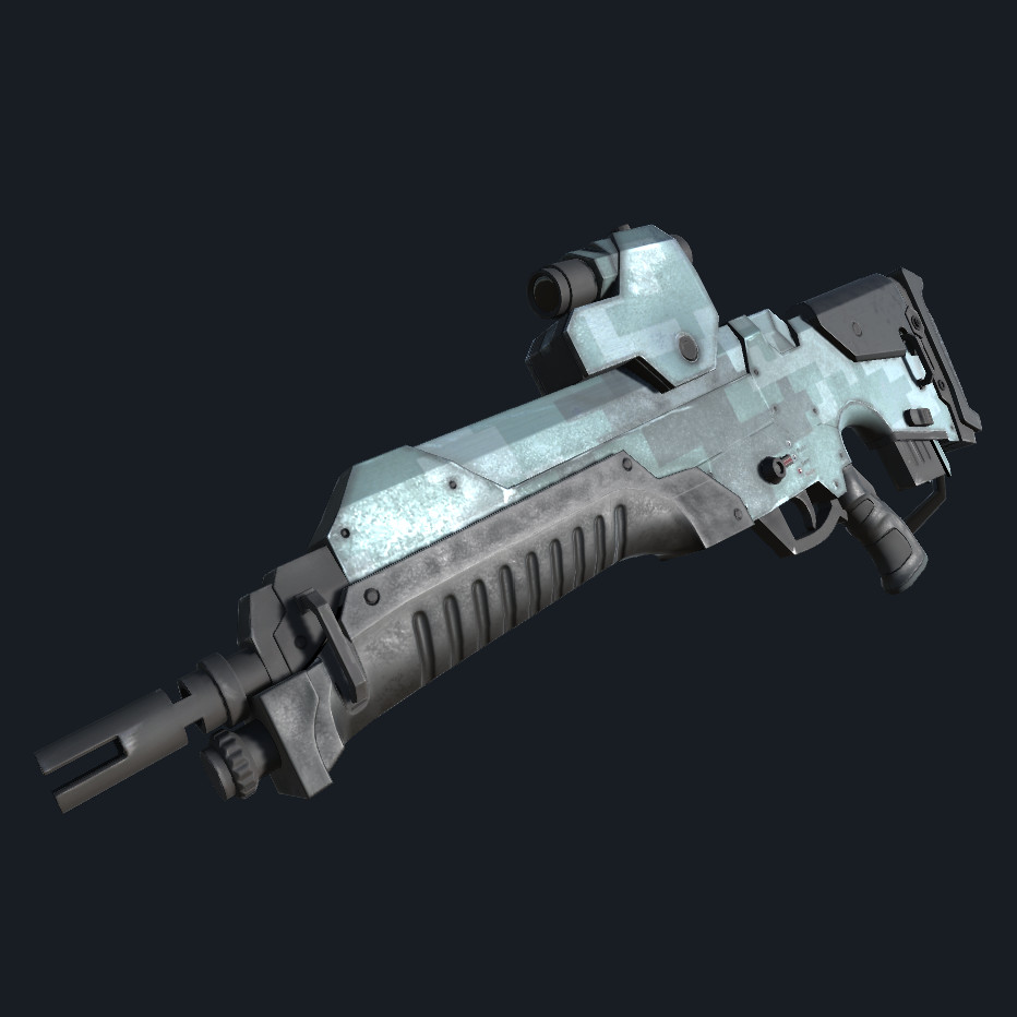 ArtStation - ASL - Standart Issue Assault Rifle