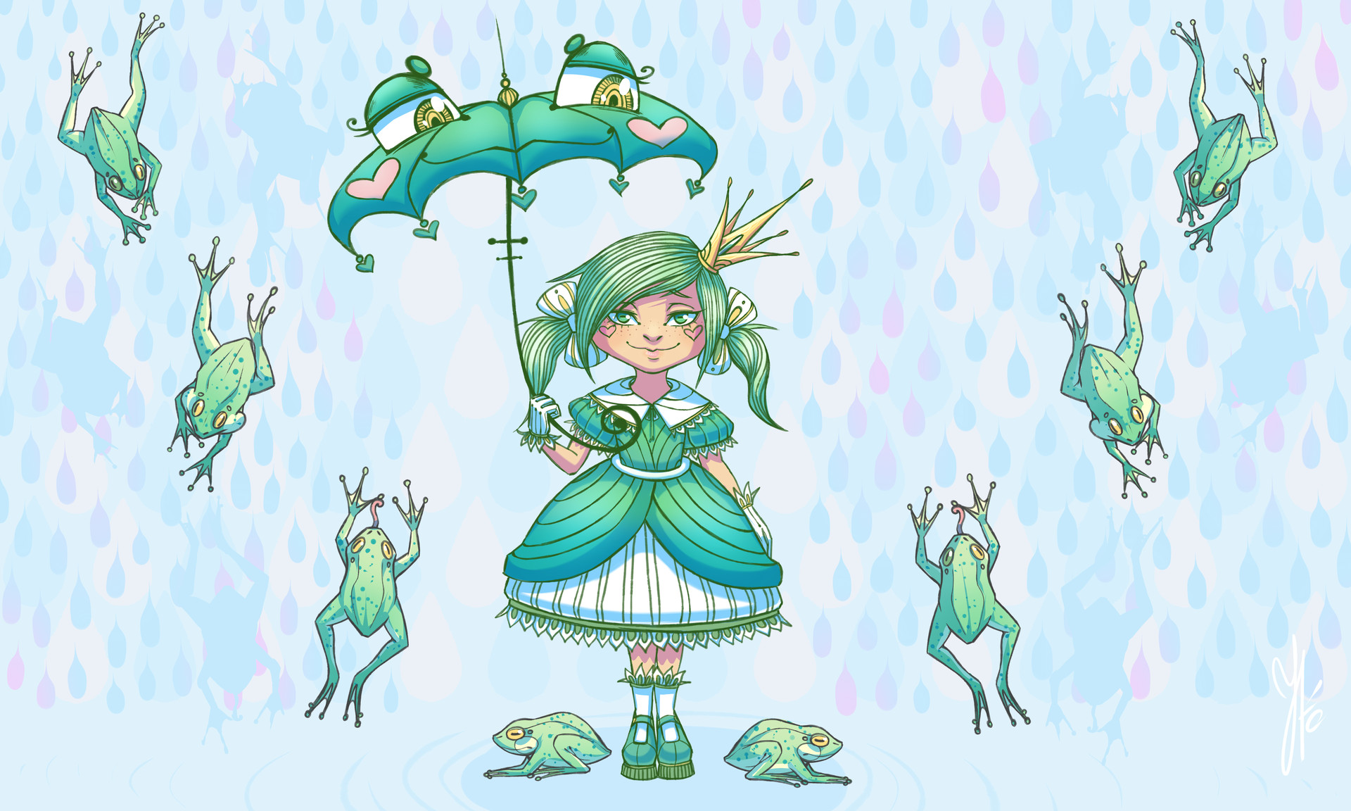 ArtStation - Frog Princess