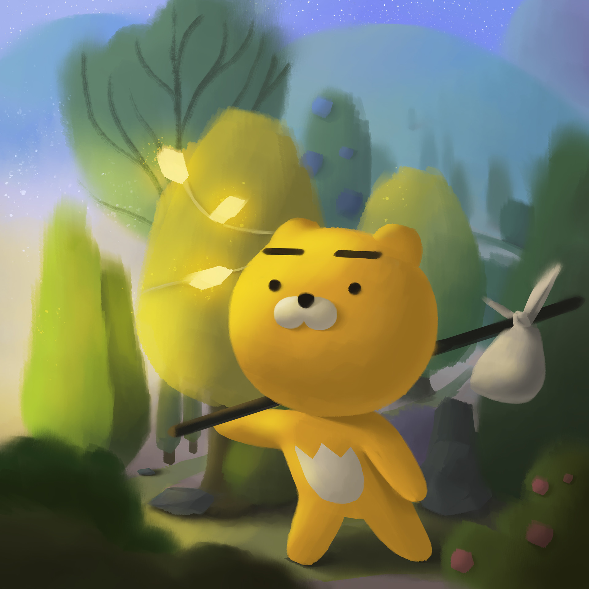 ArtStation - Kakao Friends Illustrations