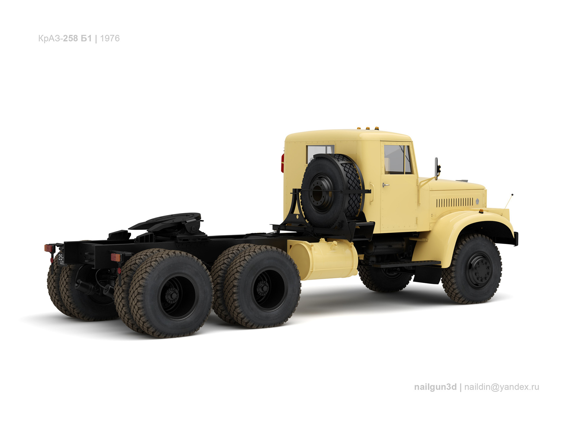 Nail Khusnutdinov - KrAZ-258 B1