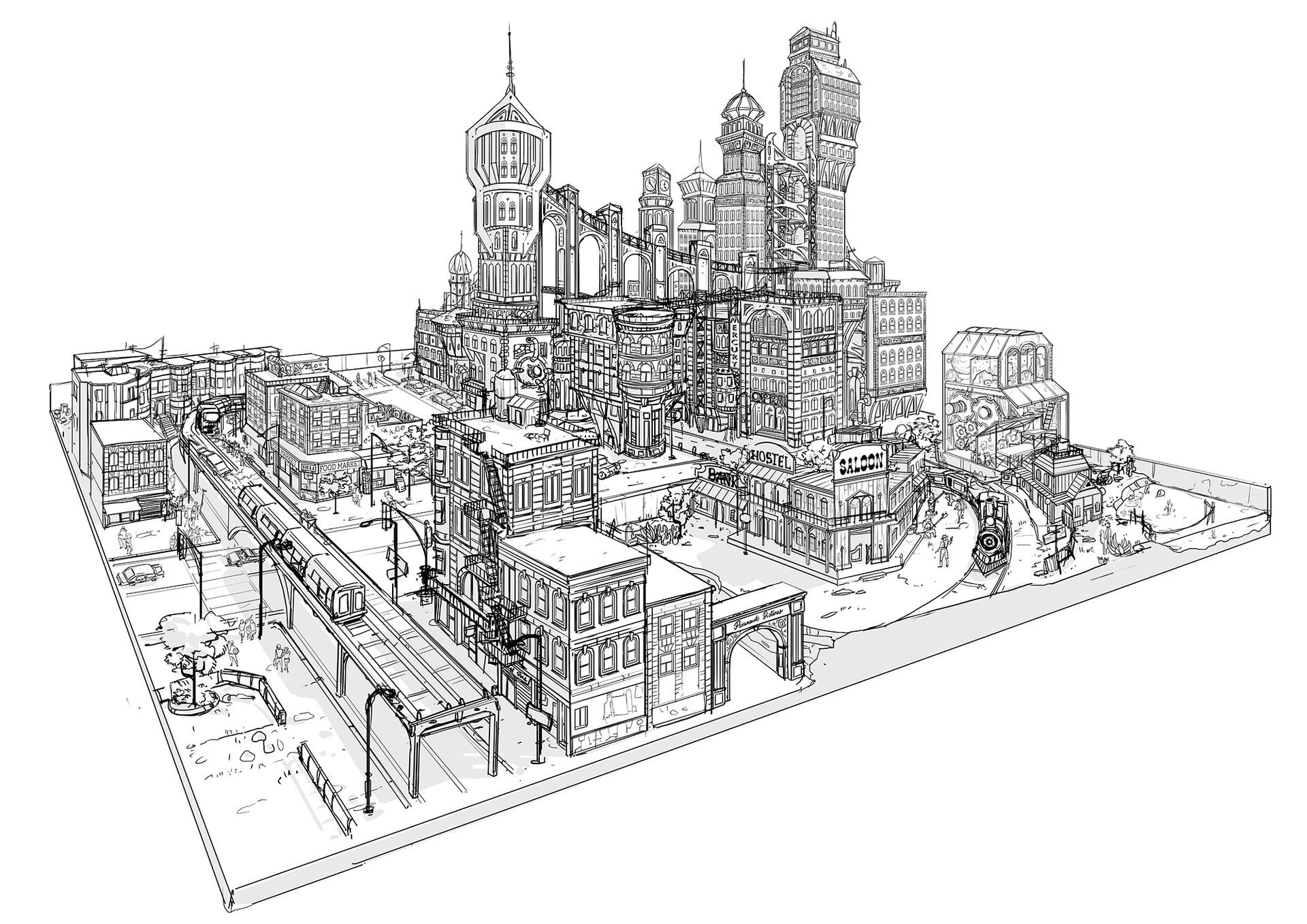 ArtStation - Movie set