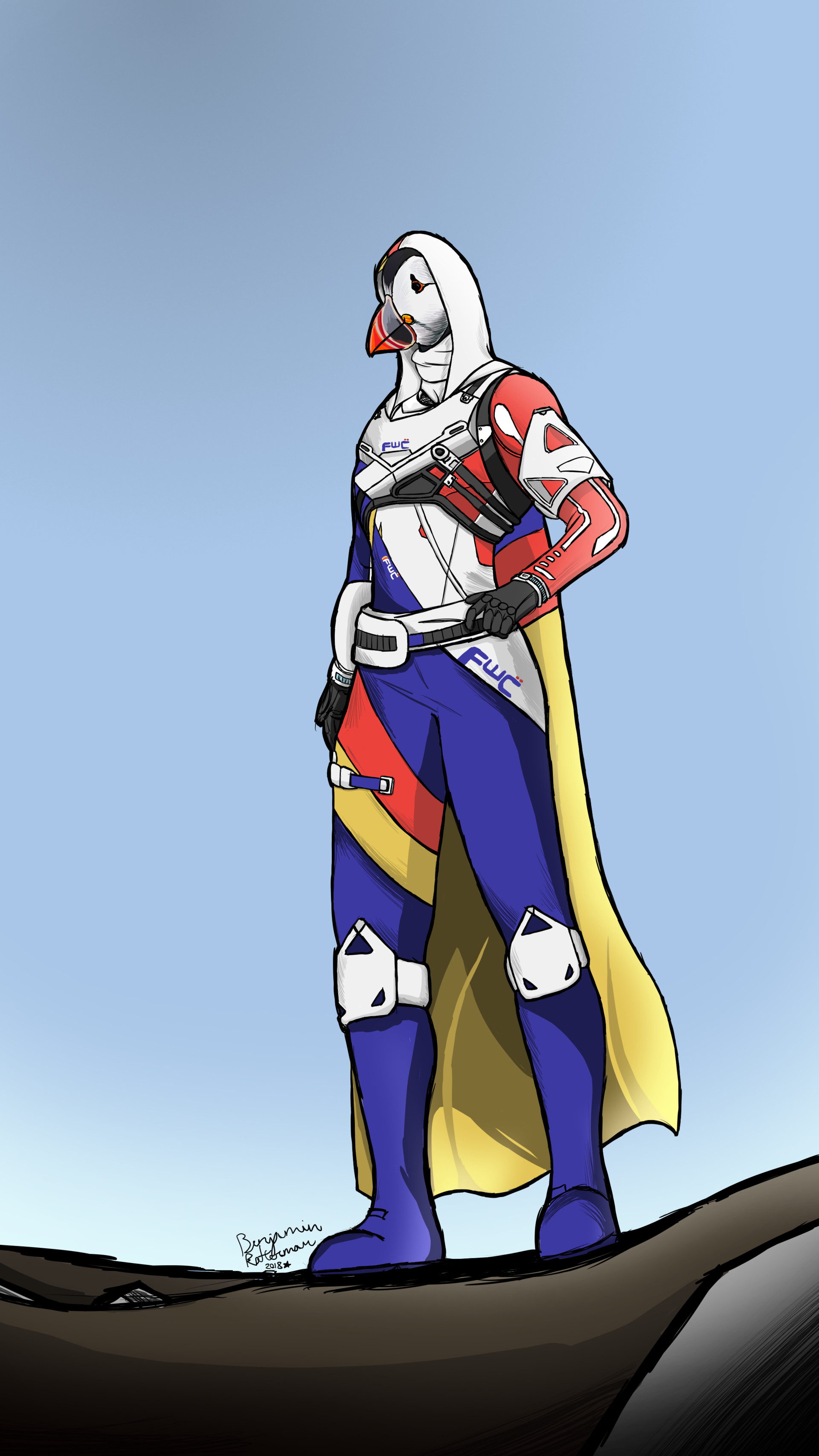 ArtStation - Destiny: FWC Puffin Hunter
