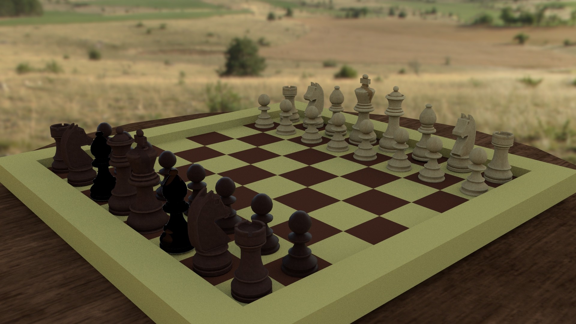 ArtStation - Chess Set