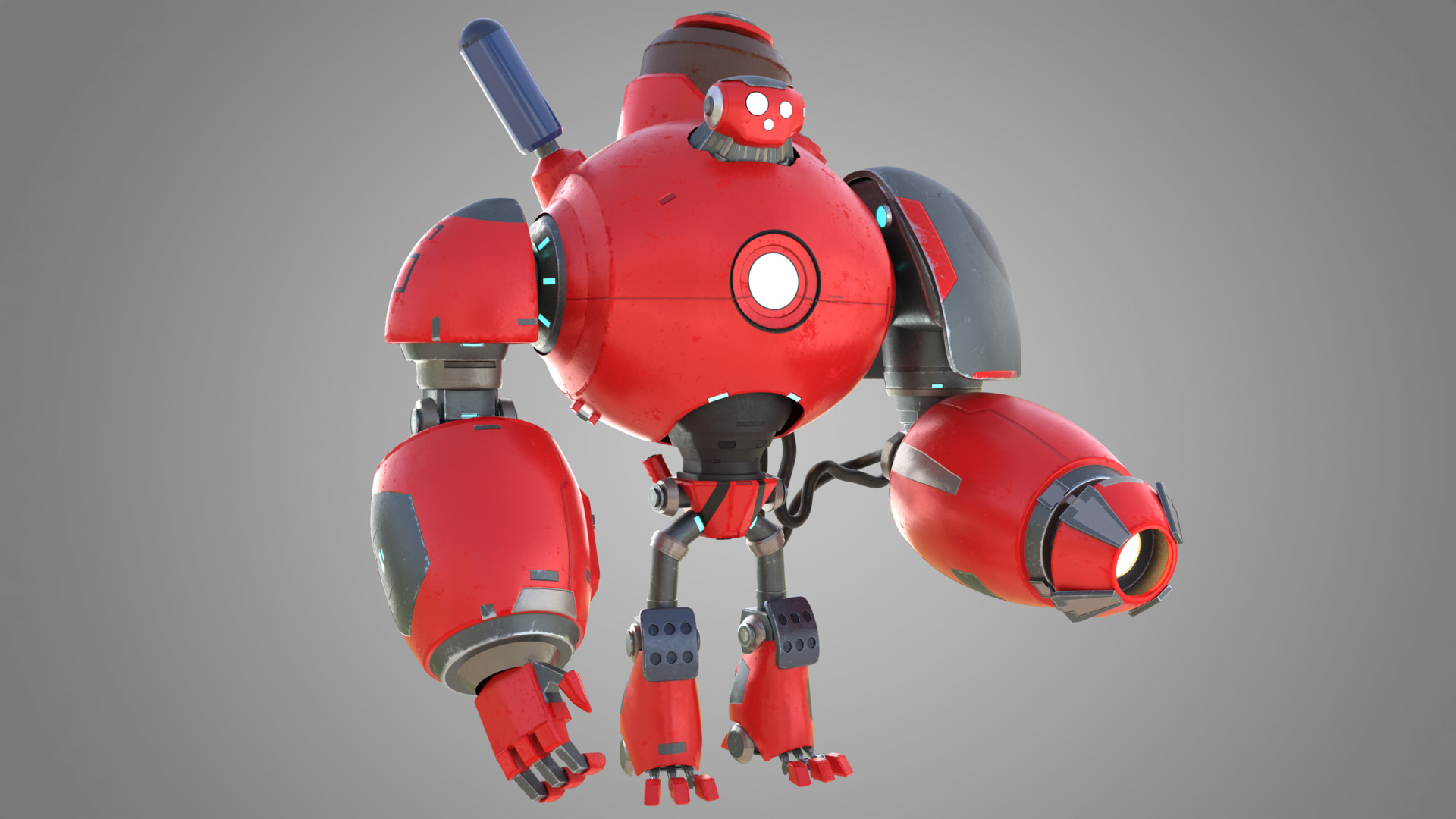 ArtStation - Red Bot