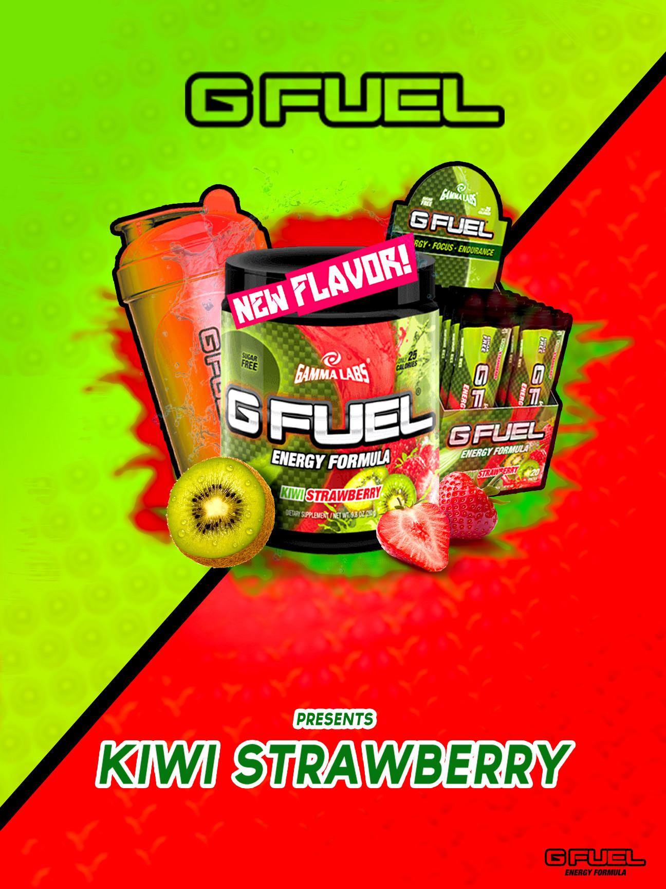 ArtStation - 2D Mock GFuel Advertisement