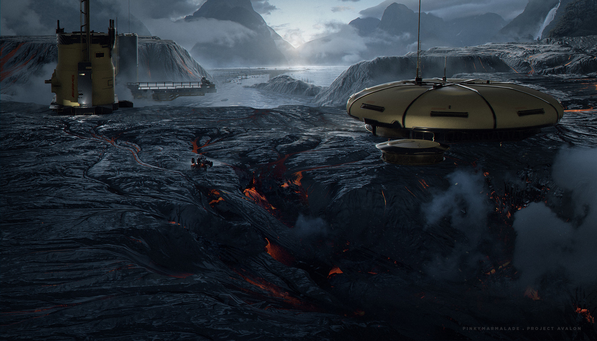 ArtStation - Concept art for Project Avalon