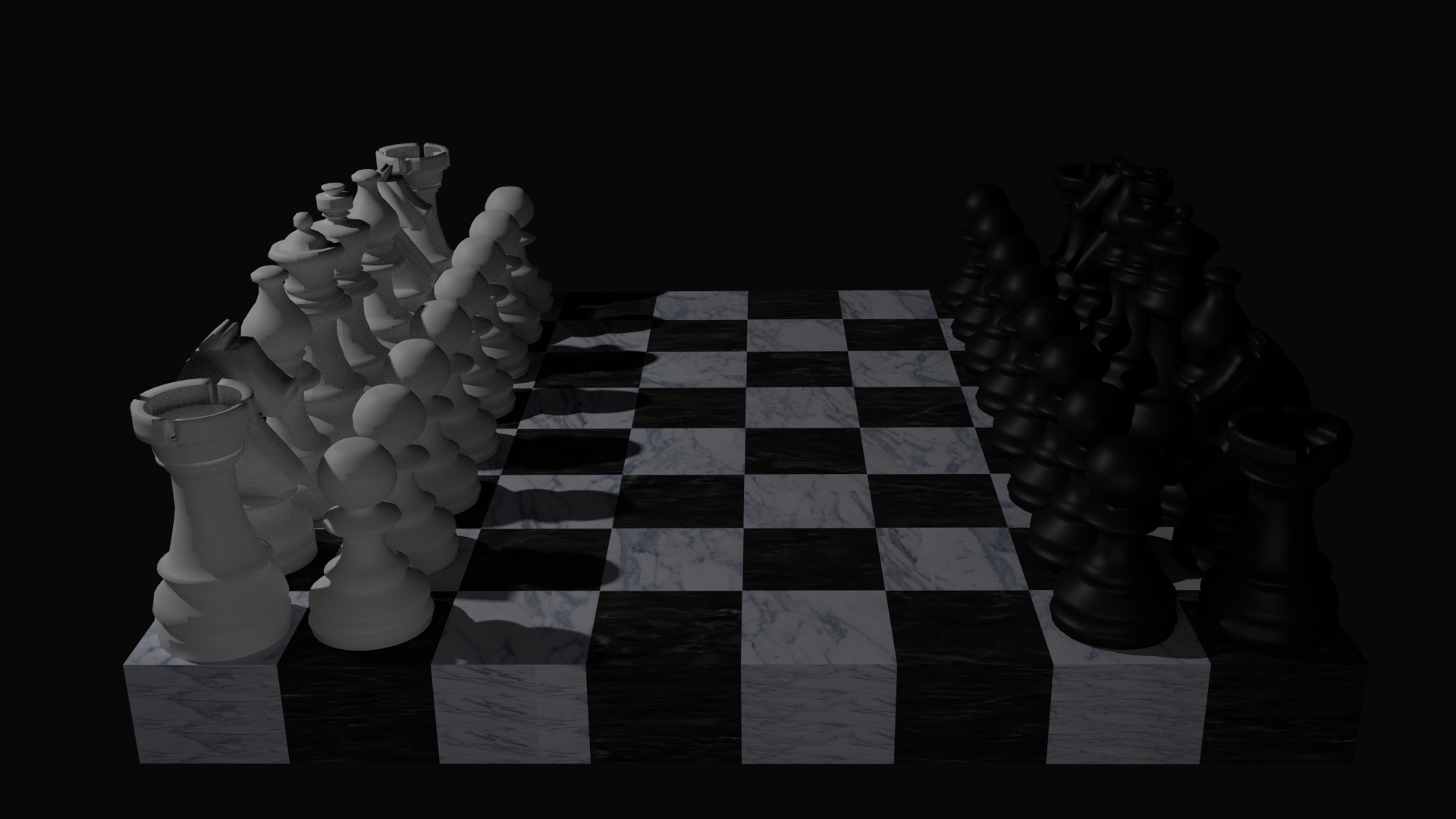 ArtStation - Chess Set
