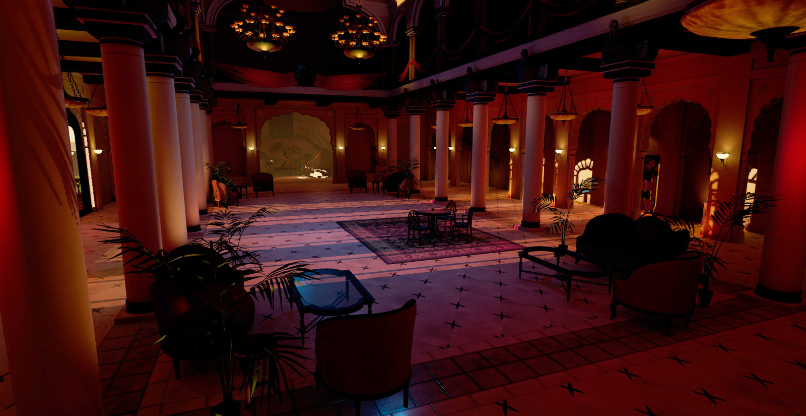 Stuart Cunningham's Portfolio - Seance: The Unquiet - Grand Hall (VR)