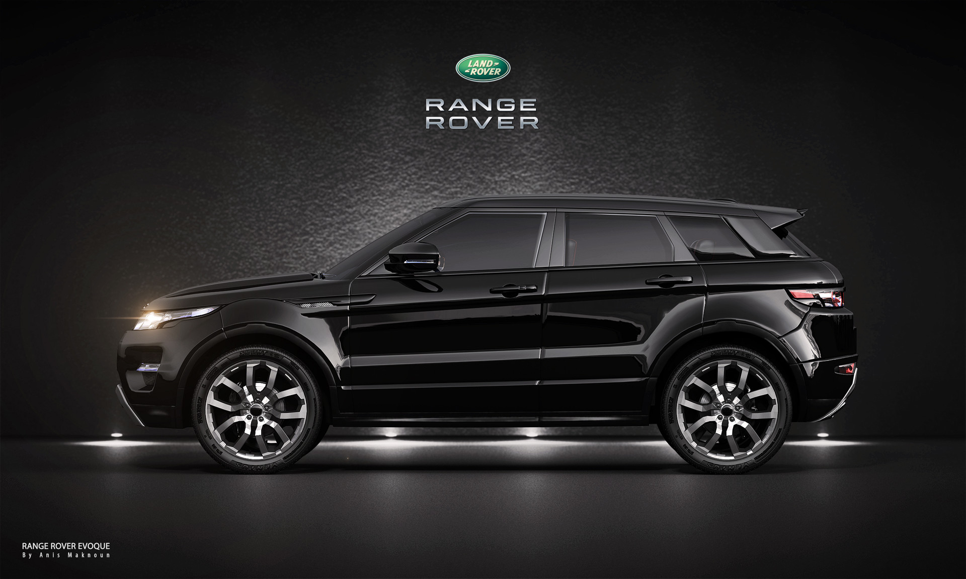 ArtStation - Evoque Range Rover