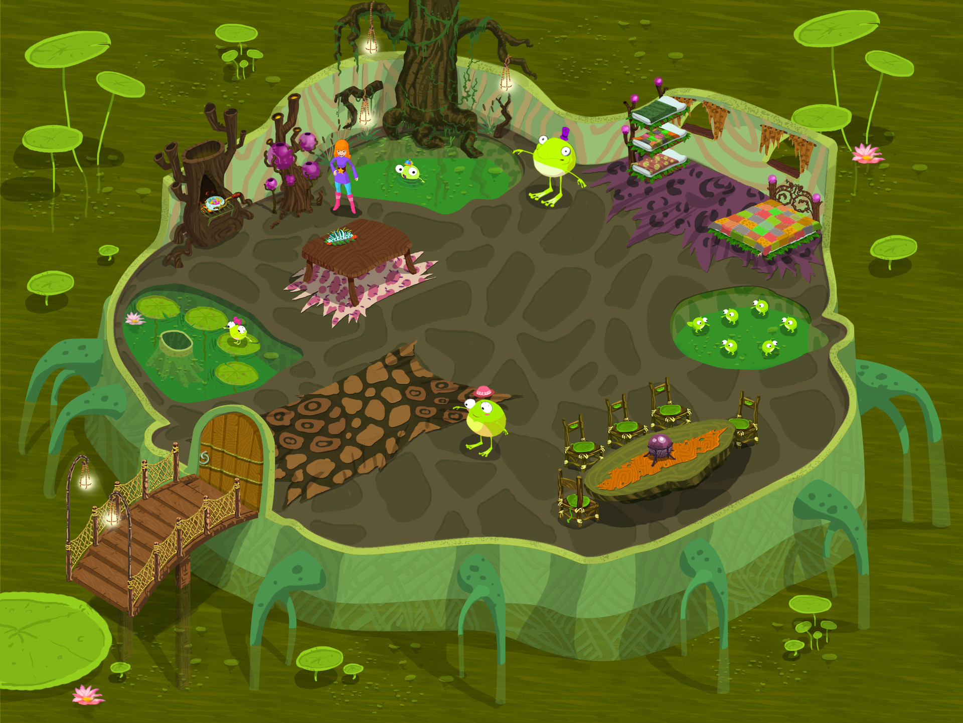 Carlo Cassani Velázquez - Environments and characters for NAMCO's Magic ...