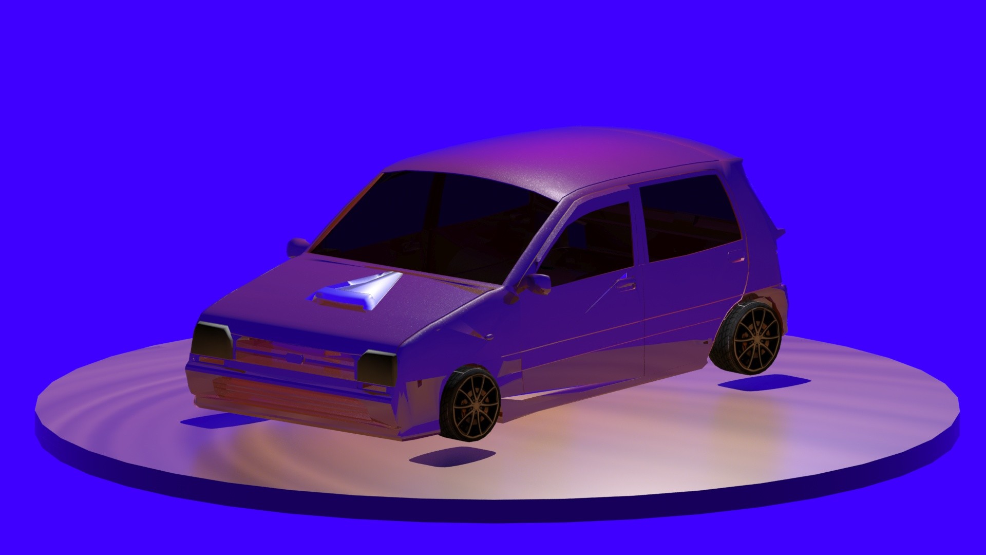 ArtStation - My first car texturing
