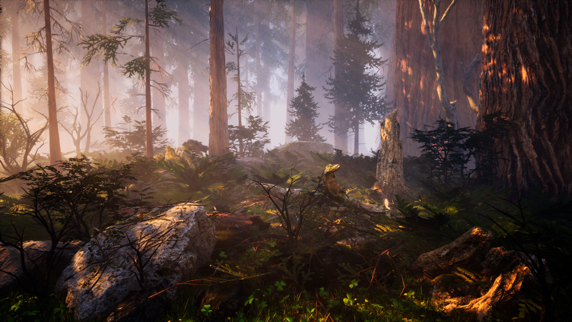 ArtStation - Forest Scene