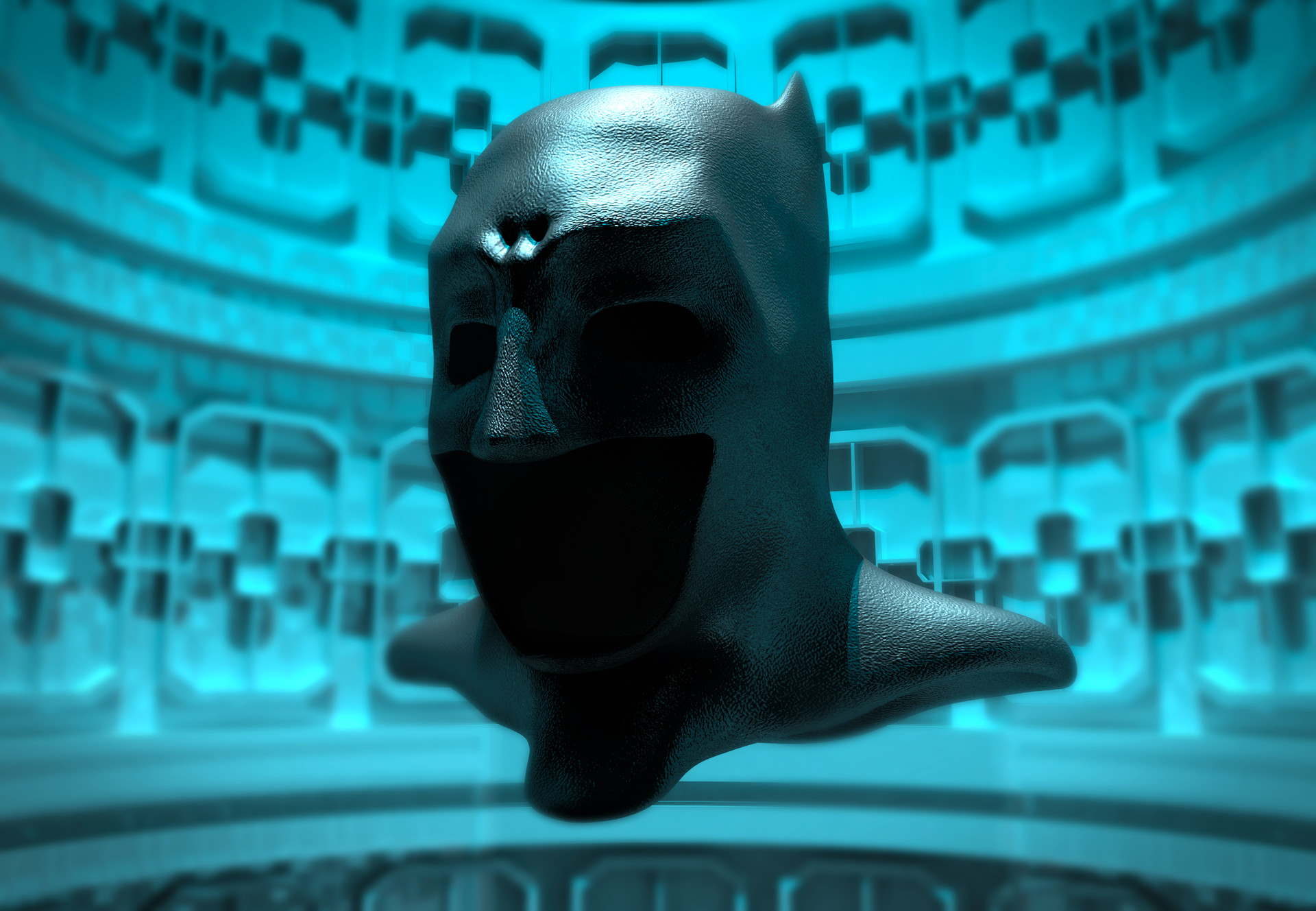 batman mask render