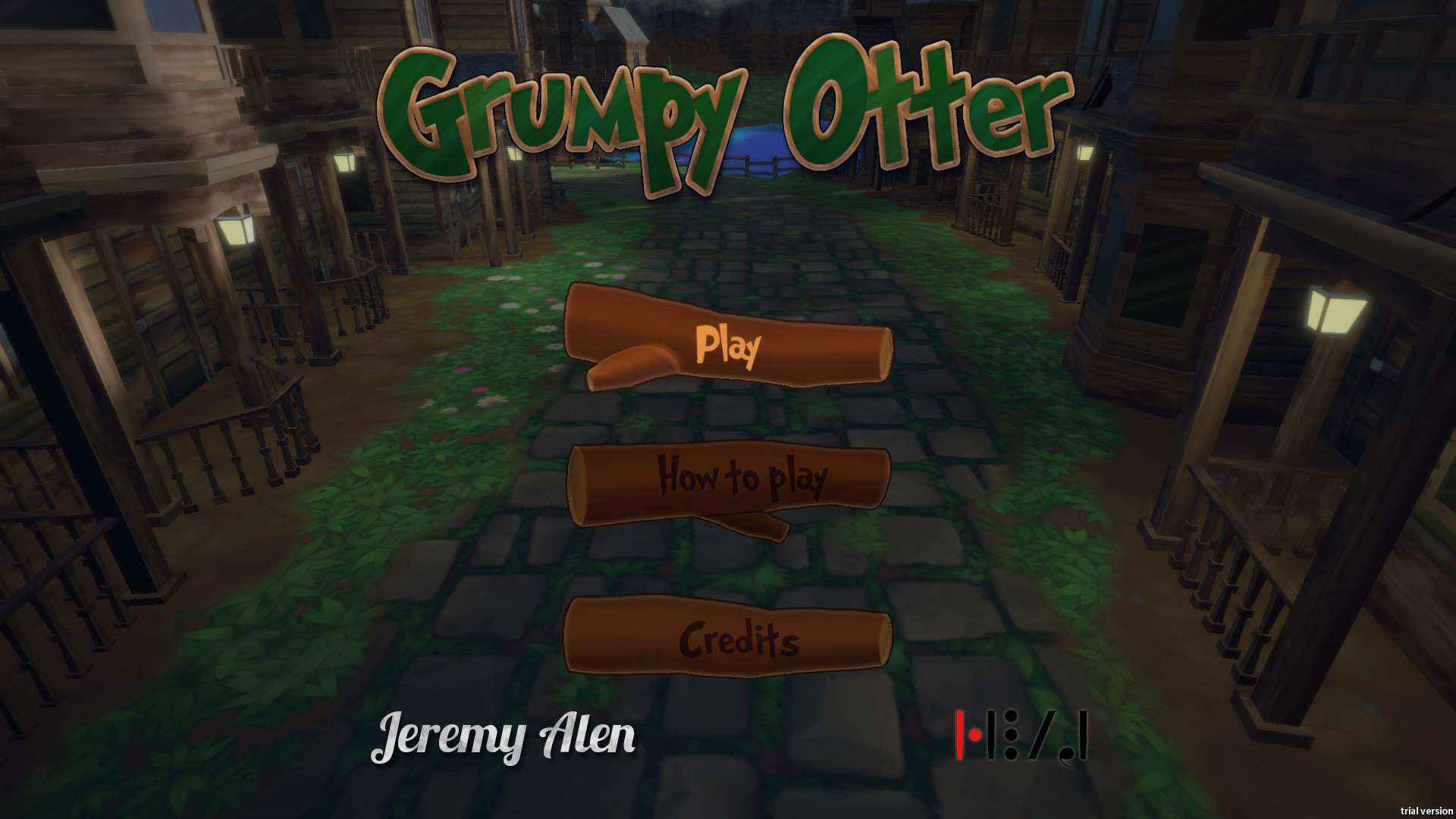 ArtStation - Grumpy otter UI