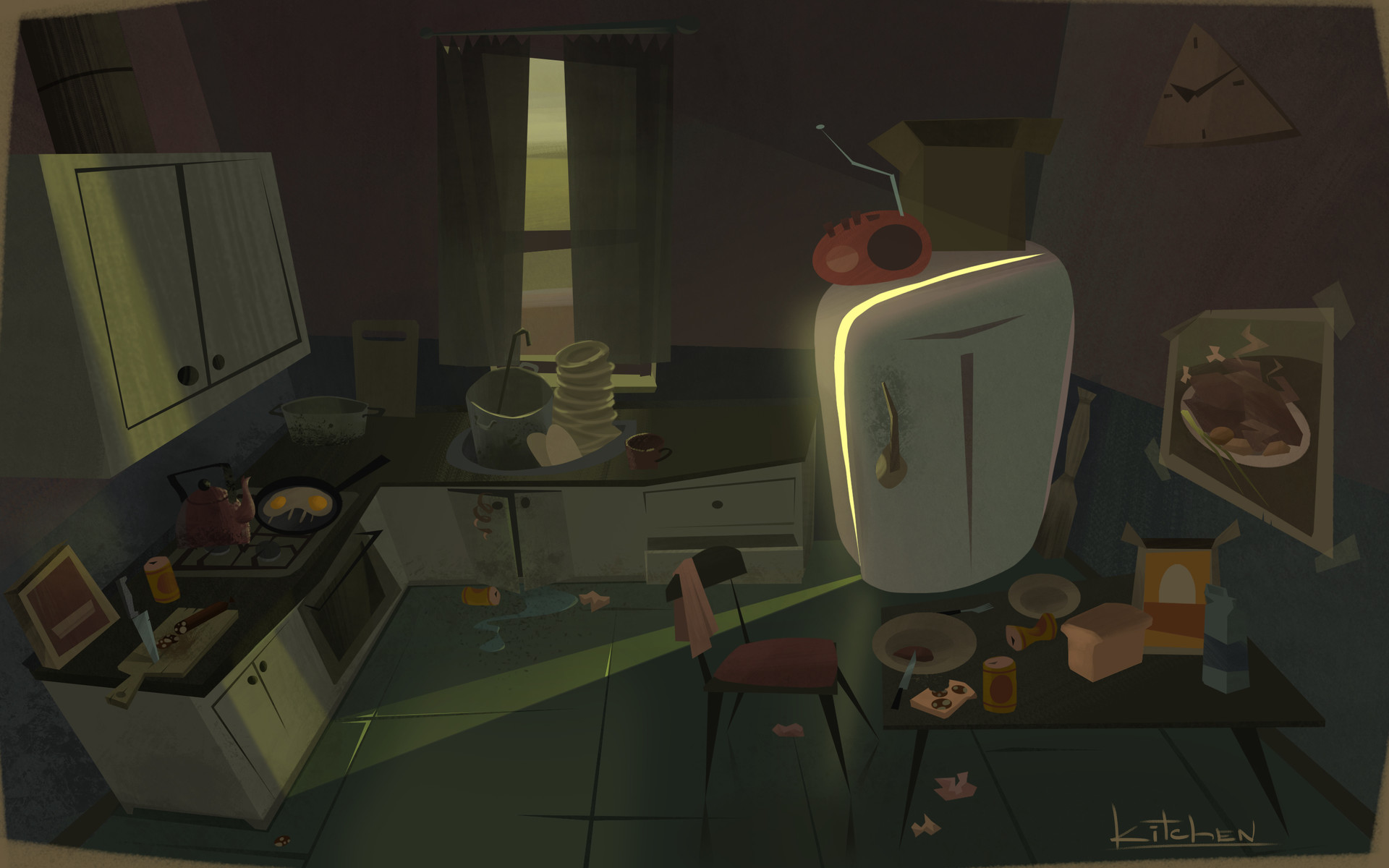 Anatoly Smirnov - Environment concepts. "Hello Neighbor" project.