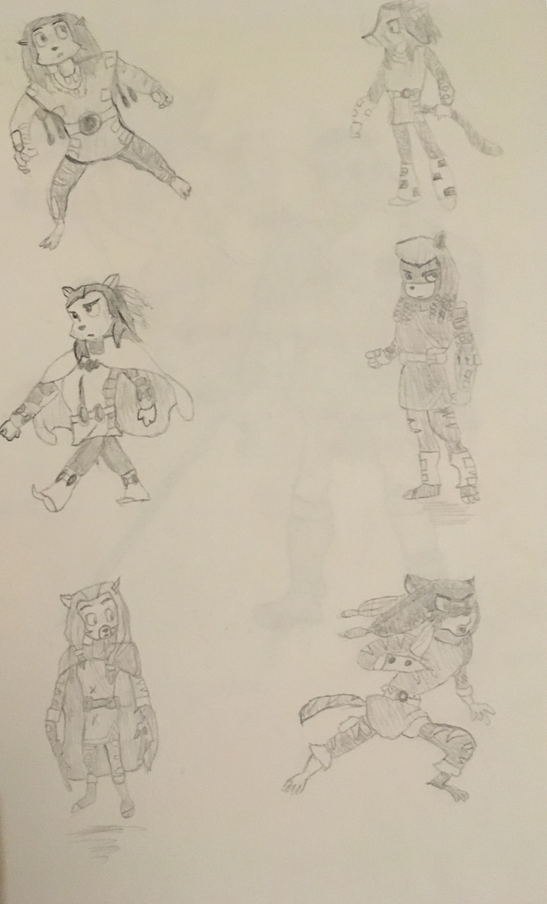 ArtStation - Project zooka character concepts