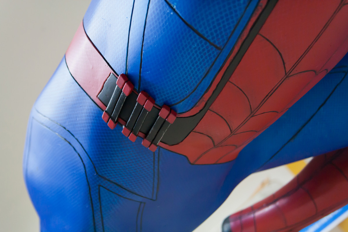 Sharon Huls - Lifesize Spiderman Model