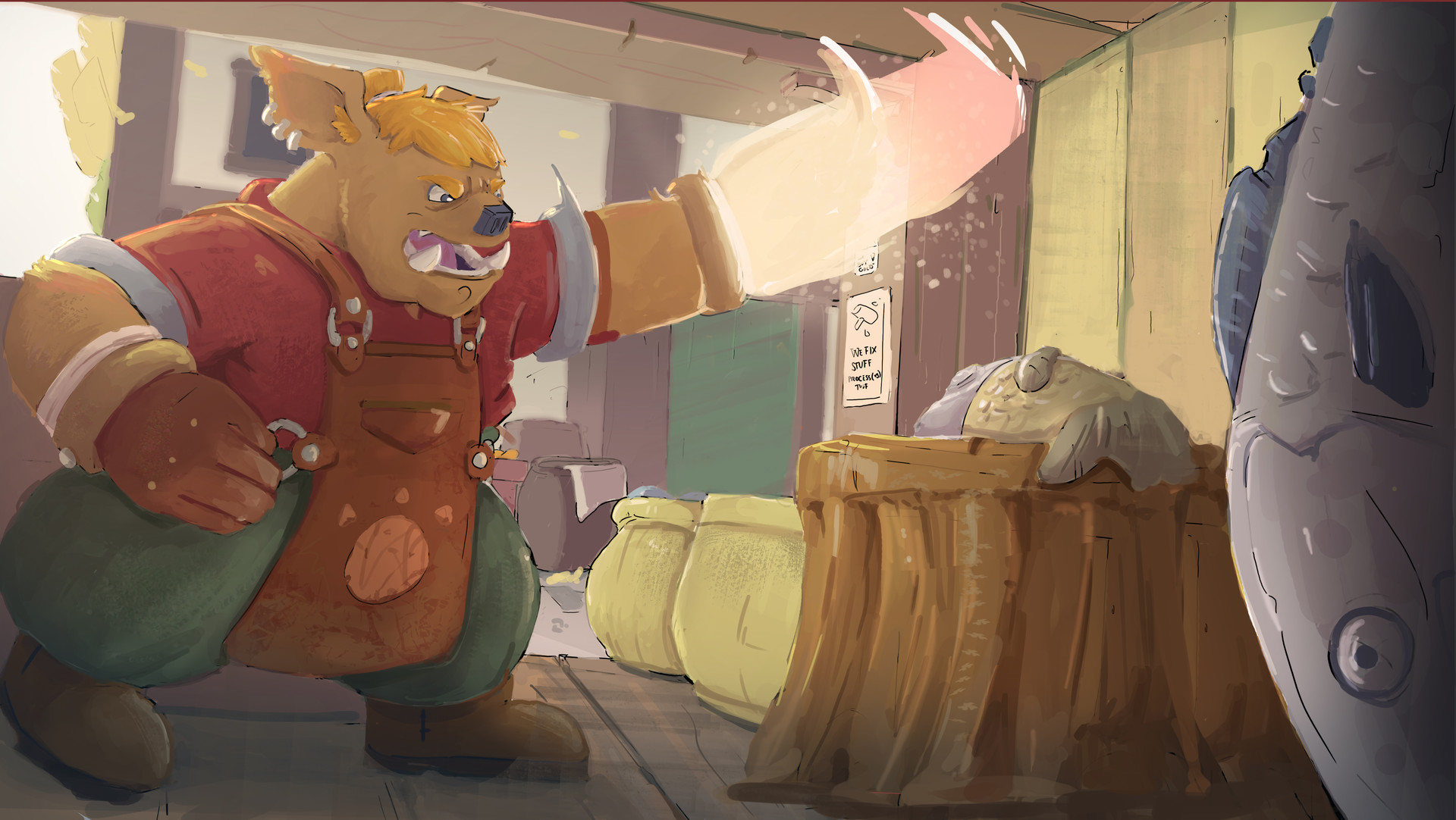 ArtStation - Chop and Friends Animated Series Concept Design - Props ...