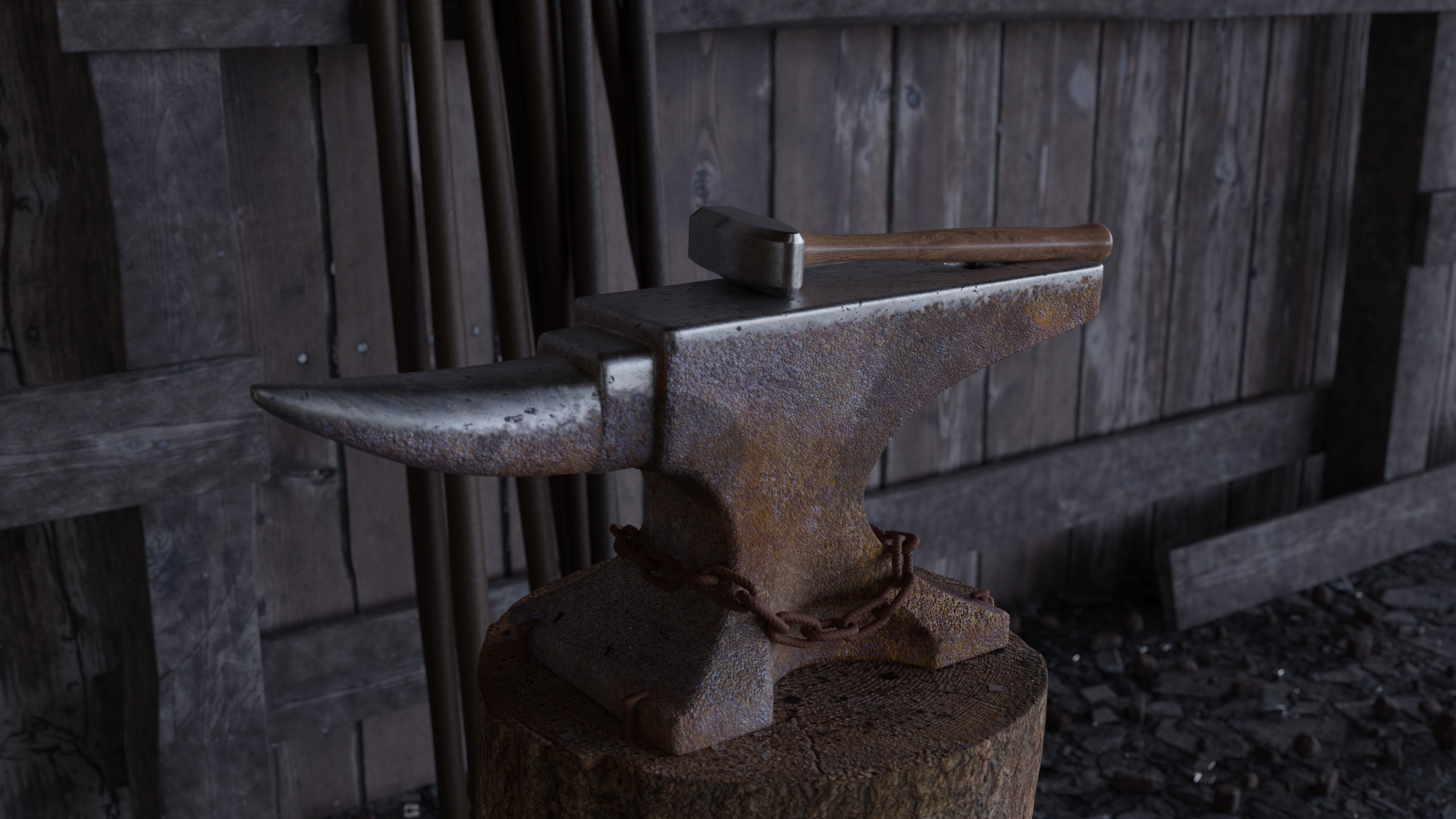 ArtStation - Blacksmith's Anvil
