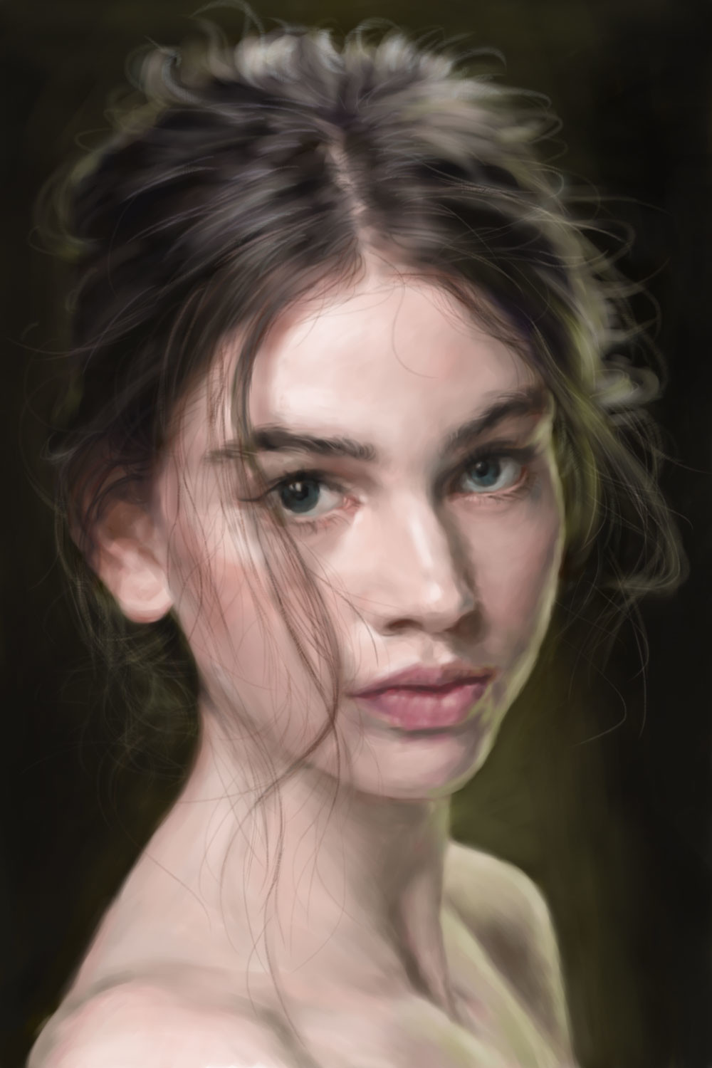 ArtStation - Portrait of a woman