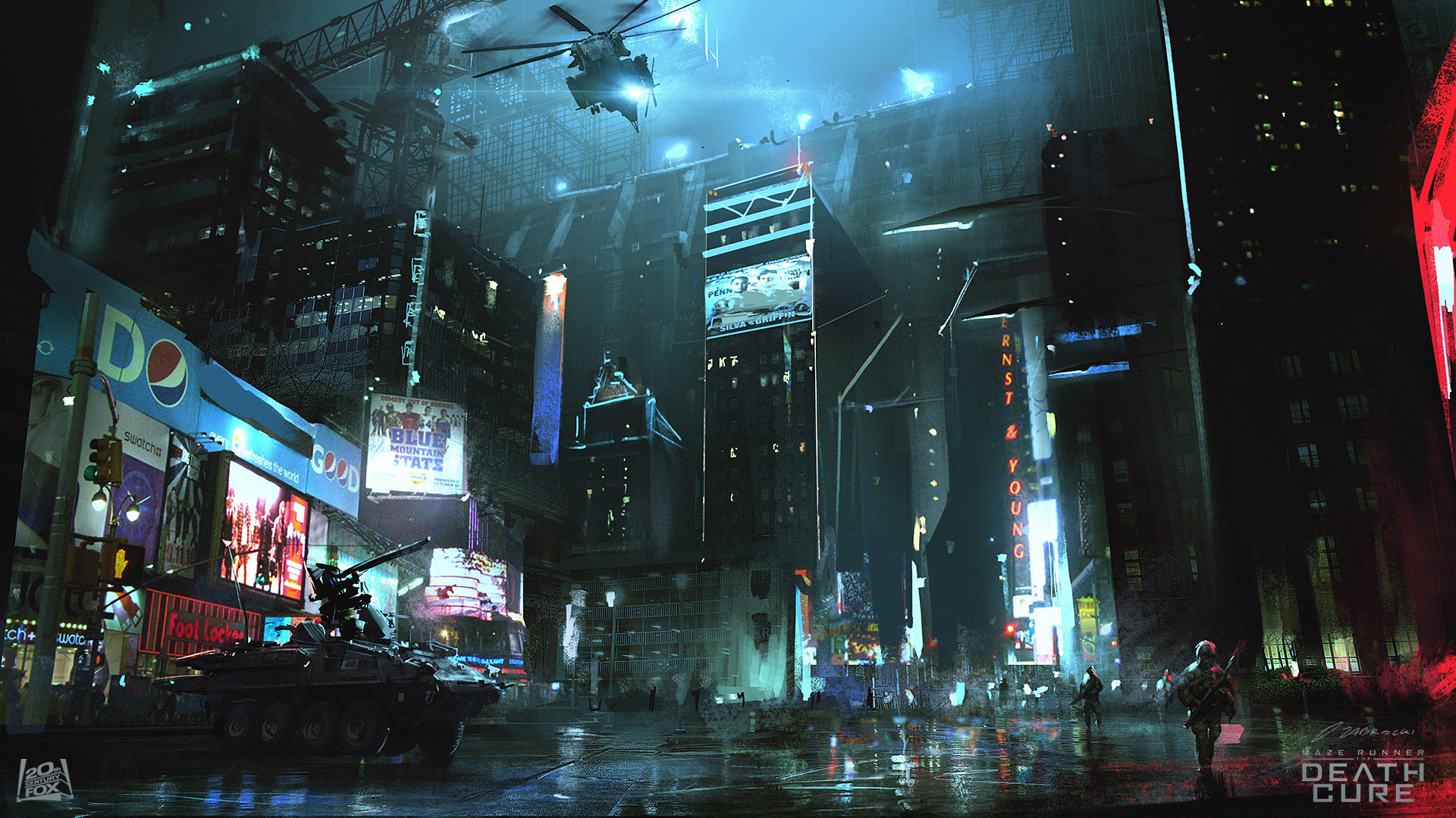 Darek Zabrocki - Maze Runner: Death Cure (city concepts)