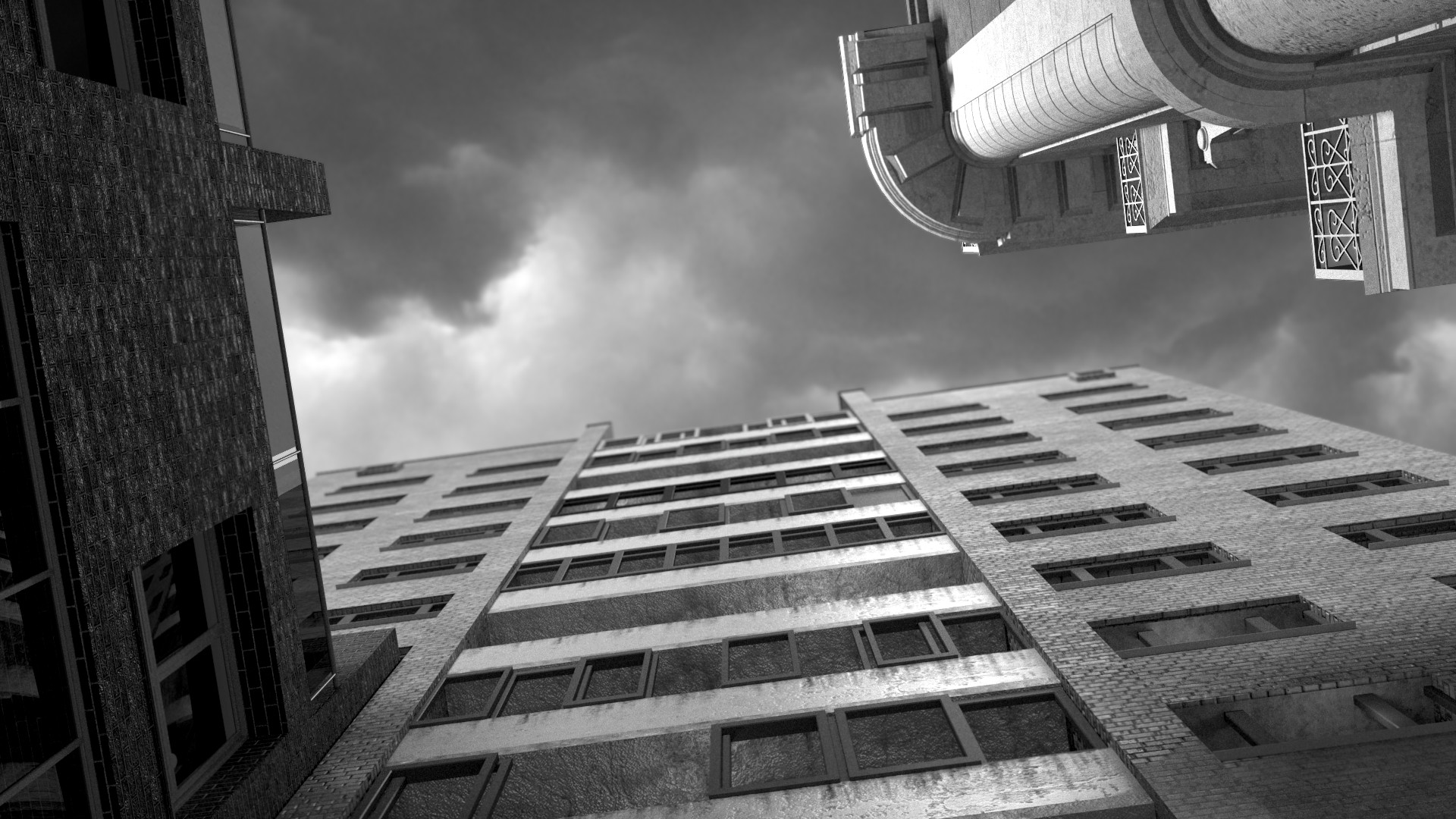 ArtStation - Dystopian buildings