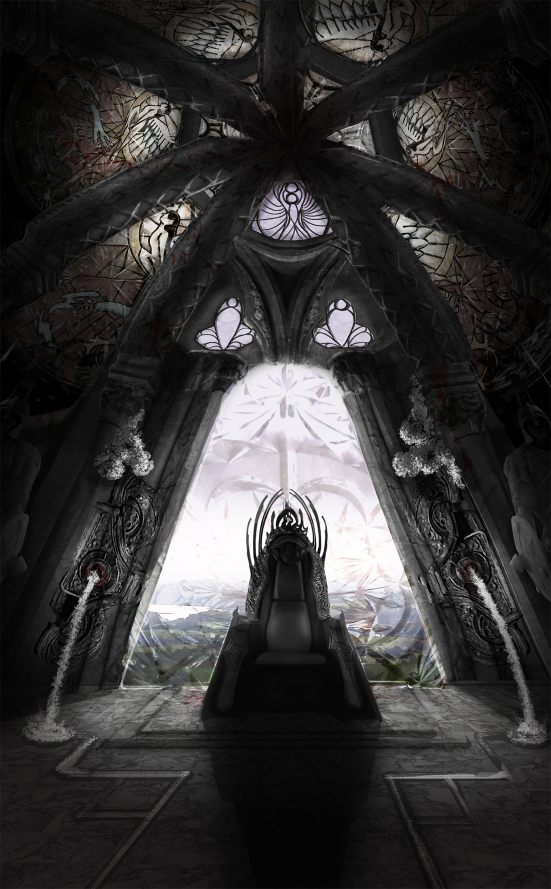 ArtStation - Throne Room (Dei Project)