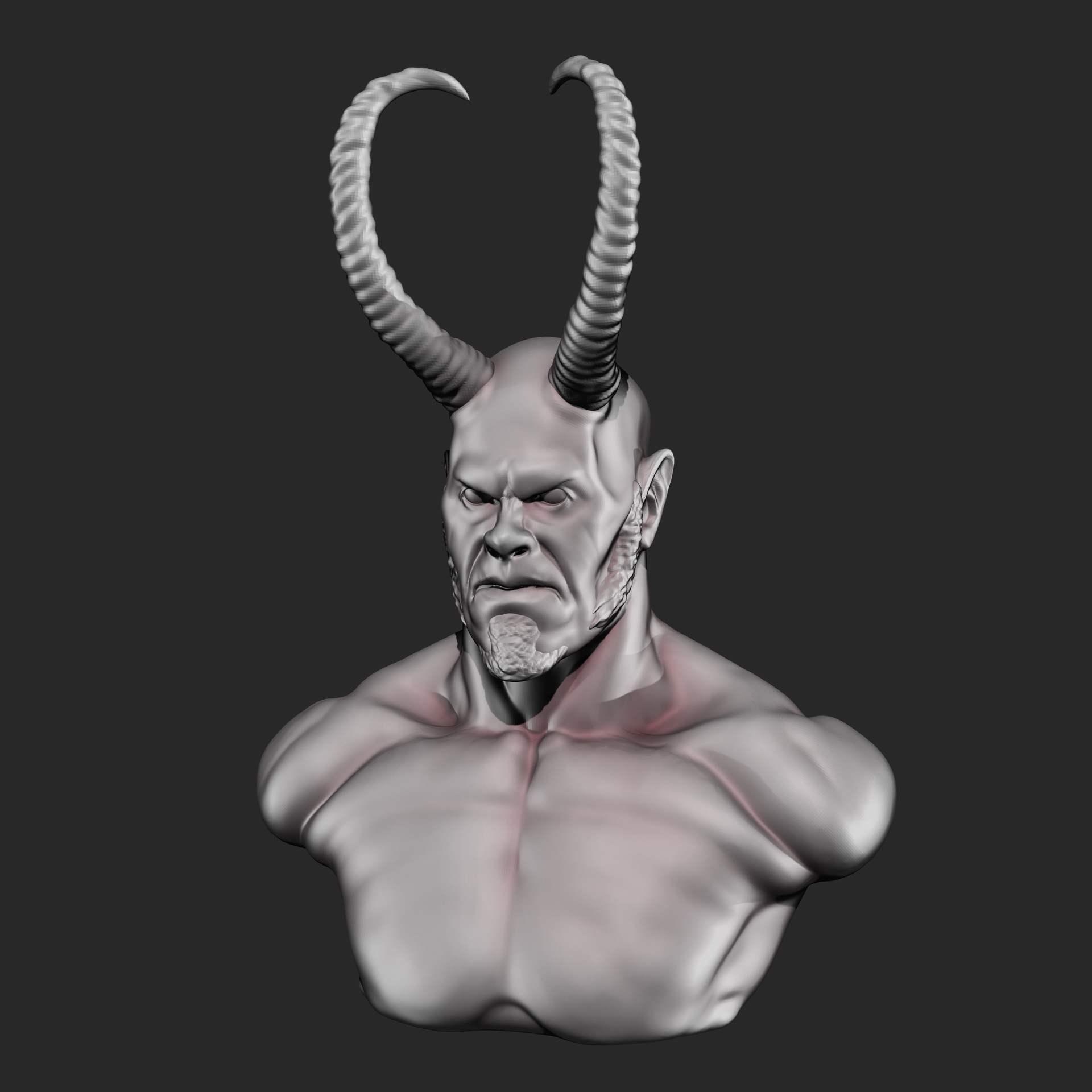 ArtStation - Hellboy Practice