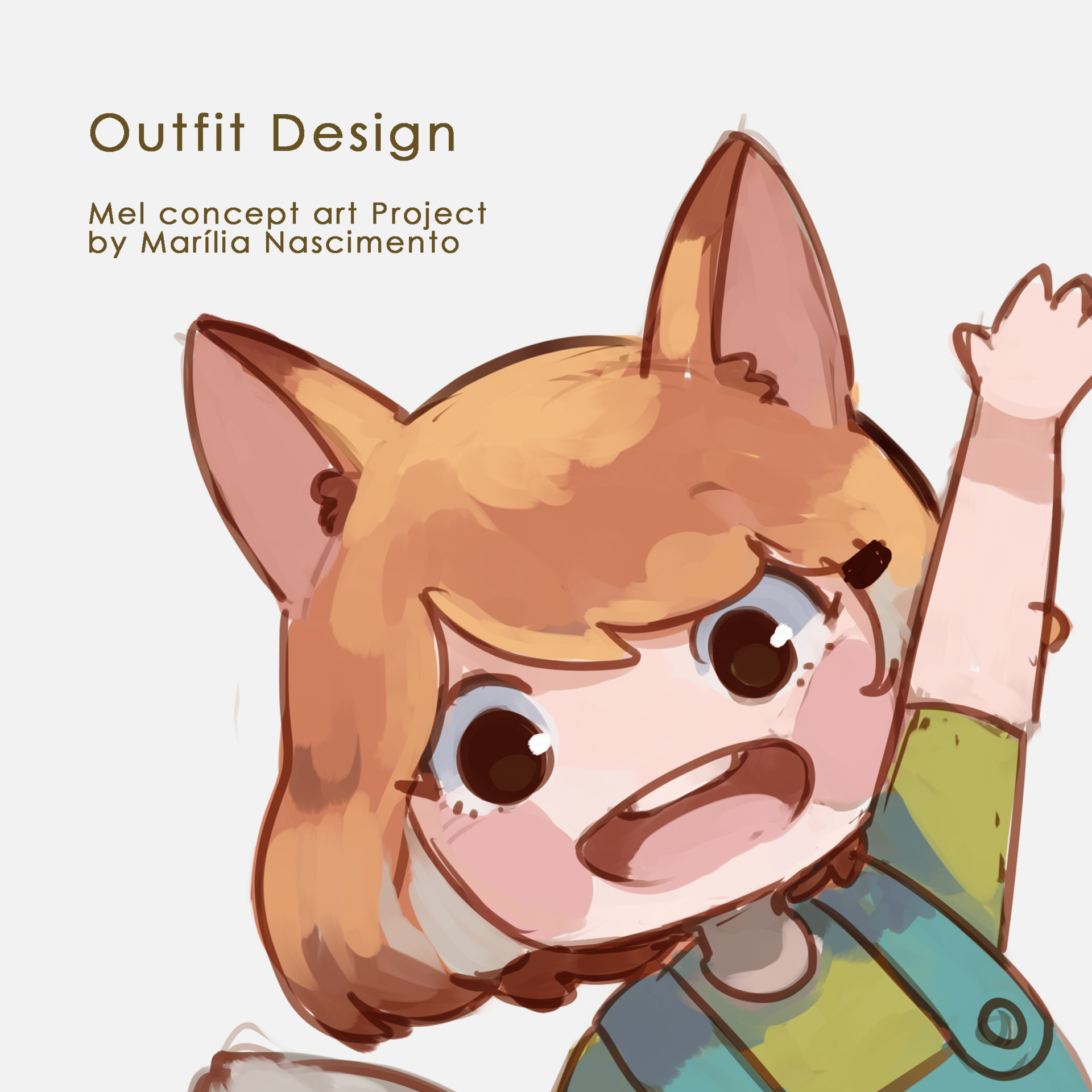 ArtStation - Mel Outfit concept art