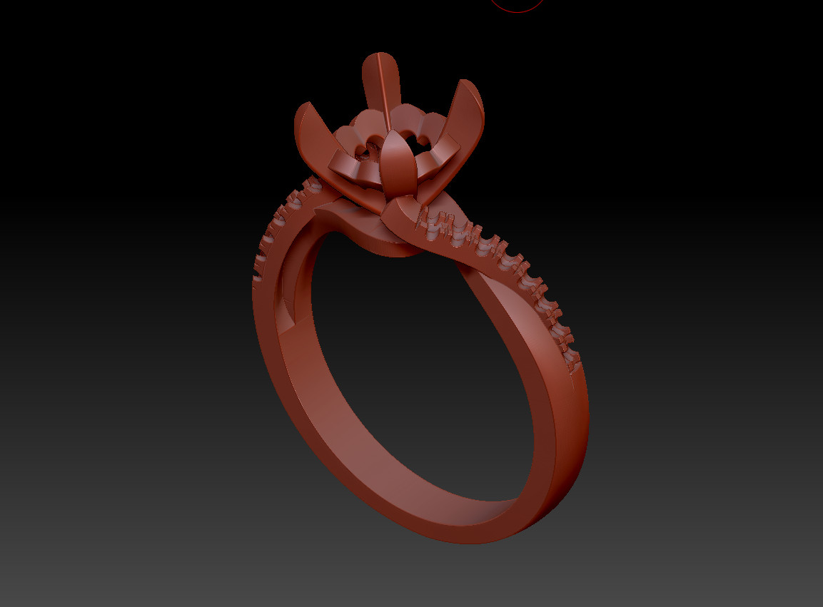 ArtStation - CC9-ENGAGEMENT RING 3D CAD