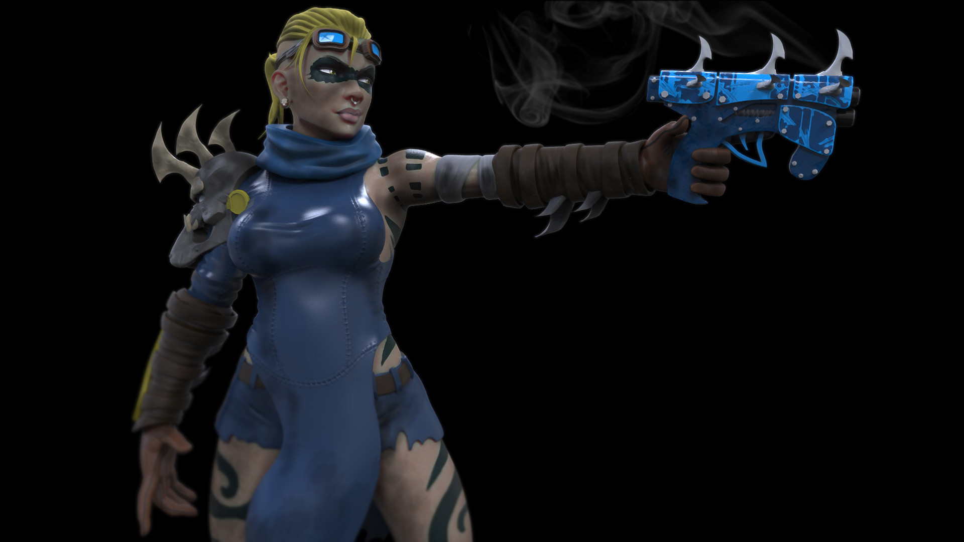 ArtStation - ferox the huntress (personal project)