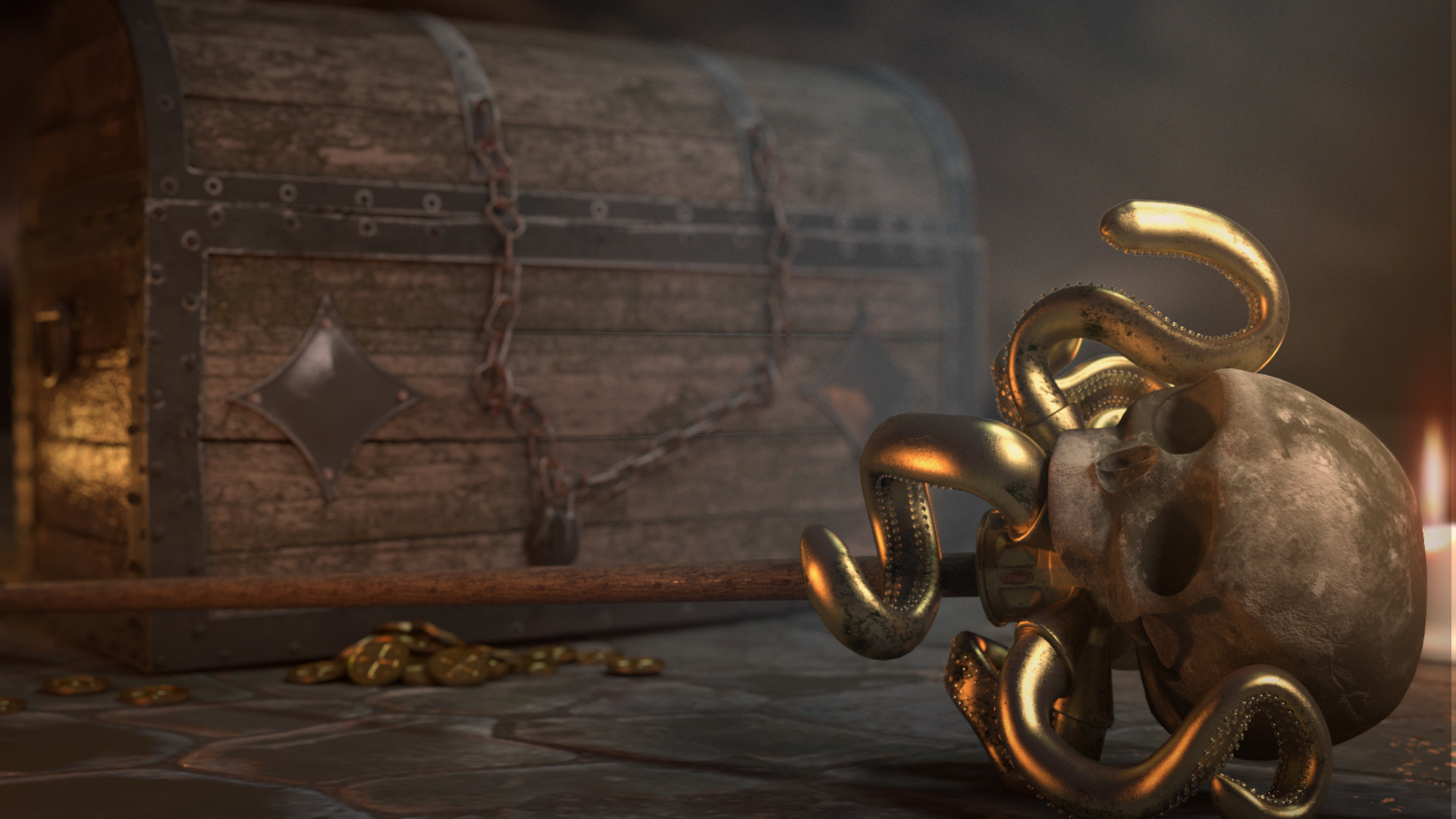 ArtStation - pirate chest