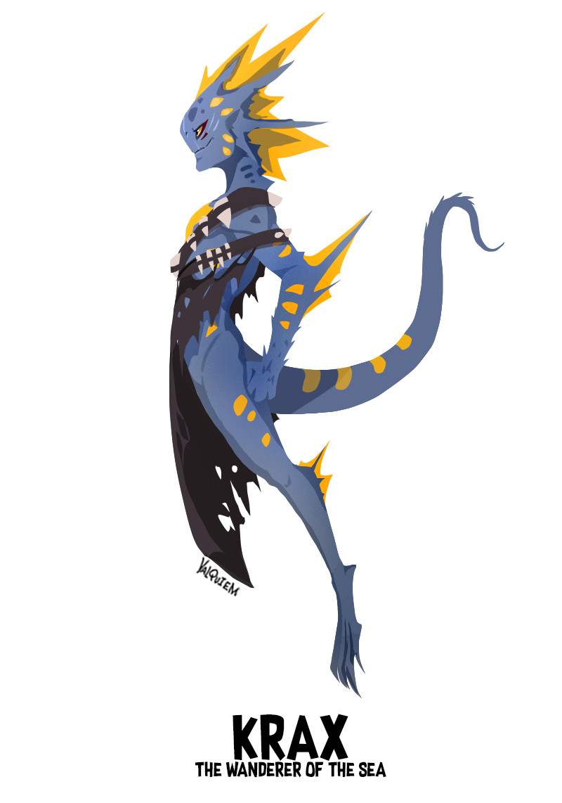 ArtStation - Krax The wanderer of the sea
