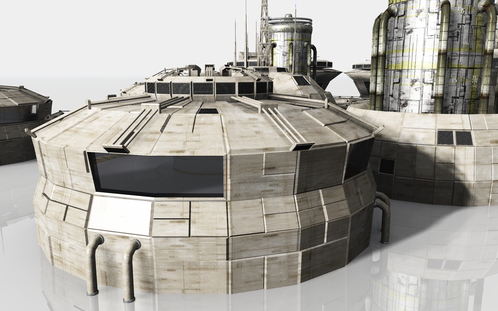 Shaun Williams - Moonbase Alpha - Modular Moonbase