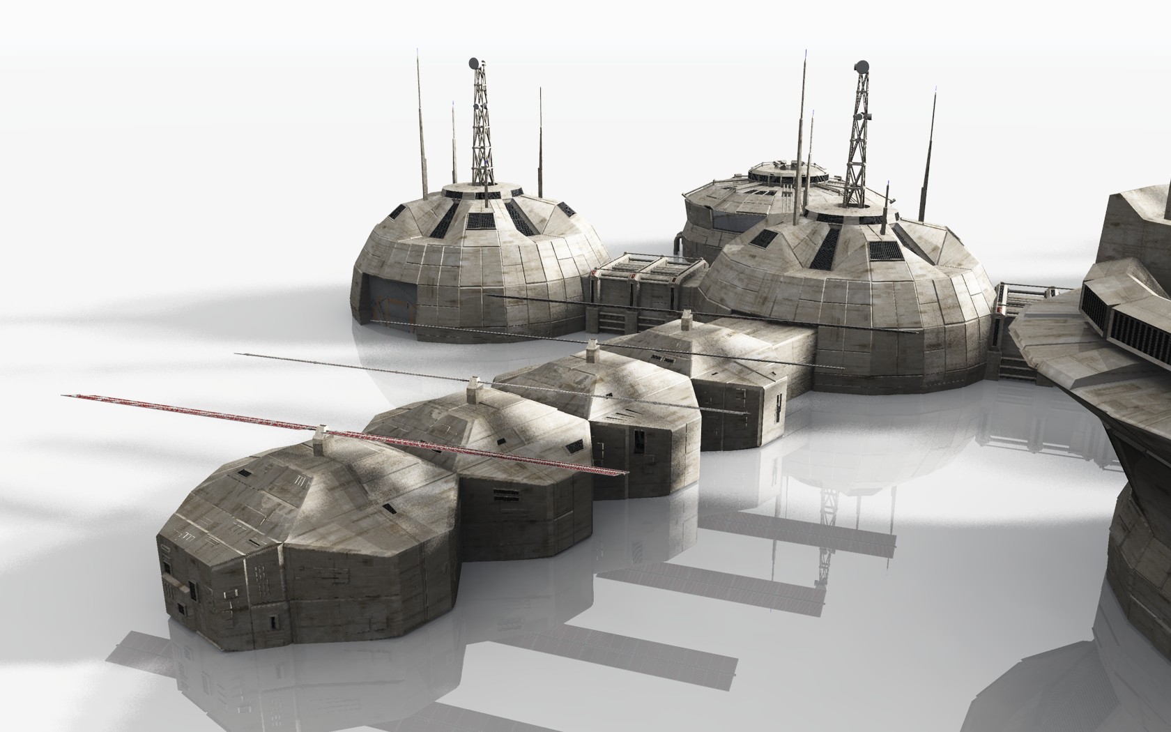 Shaun Williams - Moonbase Alpha - Modular Moonbase