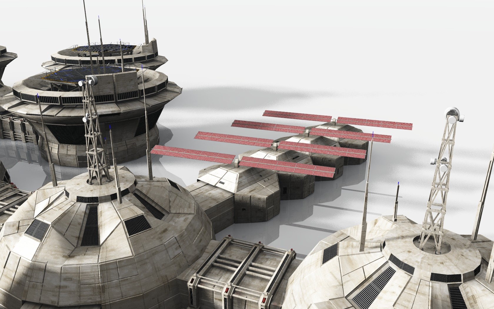 Shaun Williams - Moonbase Alpha - Modular Moonbase