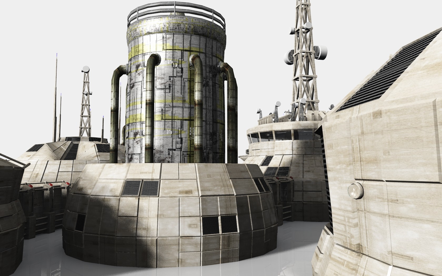 Shaun Williams - Moonbase Alpha - Modular Moonbase