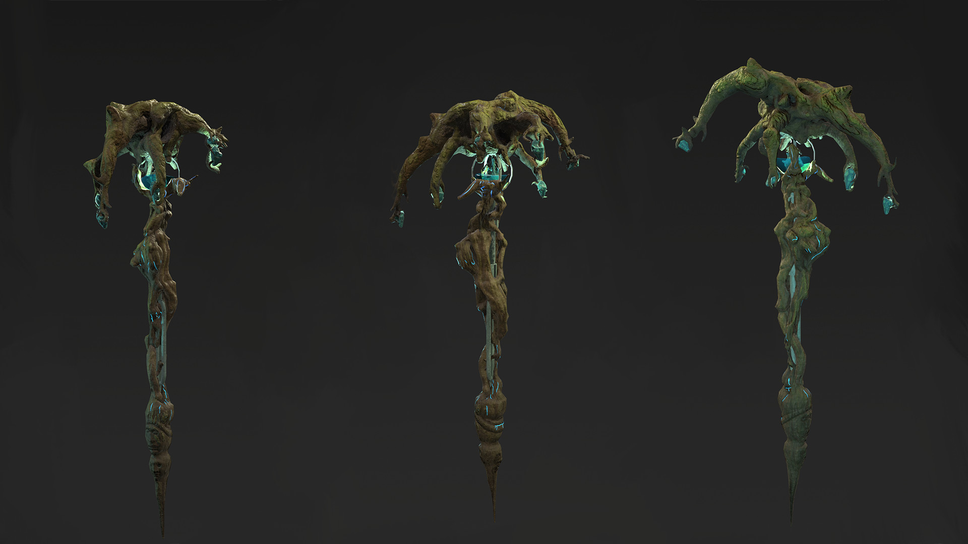 ArtStation - Druidic Staff